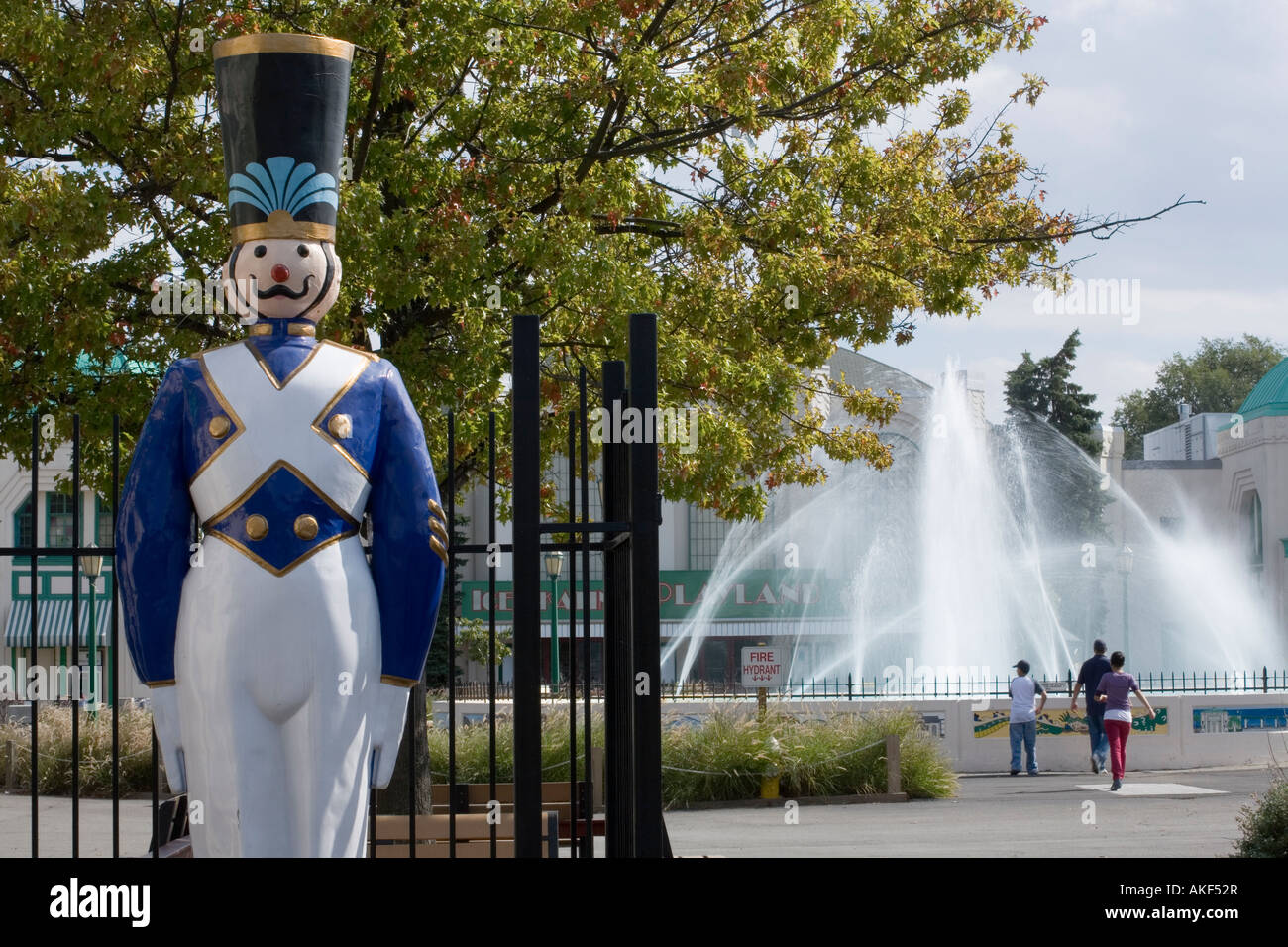 Playland Rye New York first amusement park in USA Stock Photo - Alamy
