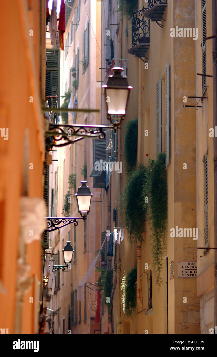Nice, Old Town, Back Streets Stock Photo - Alamy