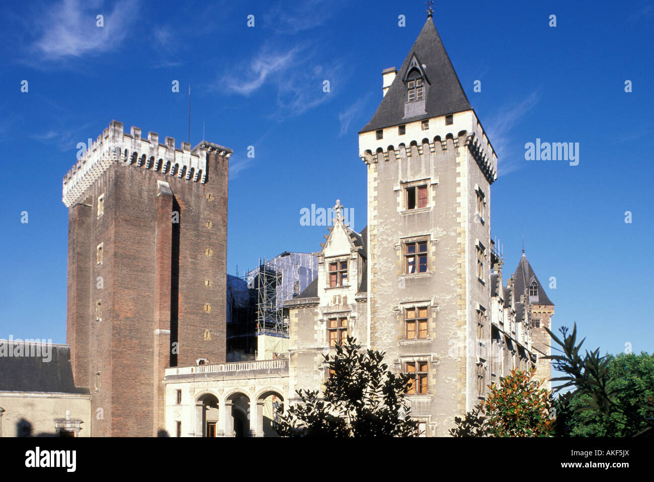 castle, pau, france Stock Photo - Alamy