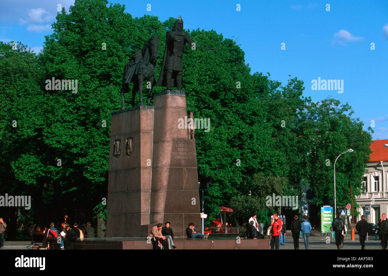 Vilnius denkmal hi-res stock photography and images - Alamy