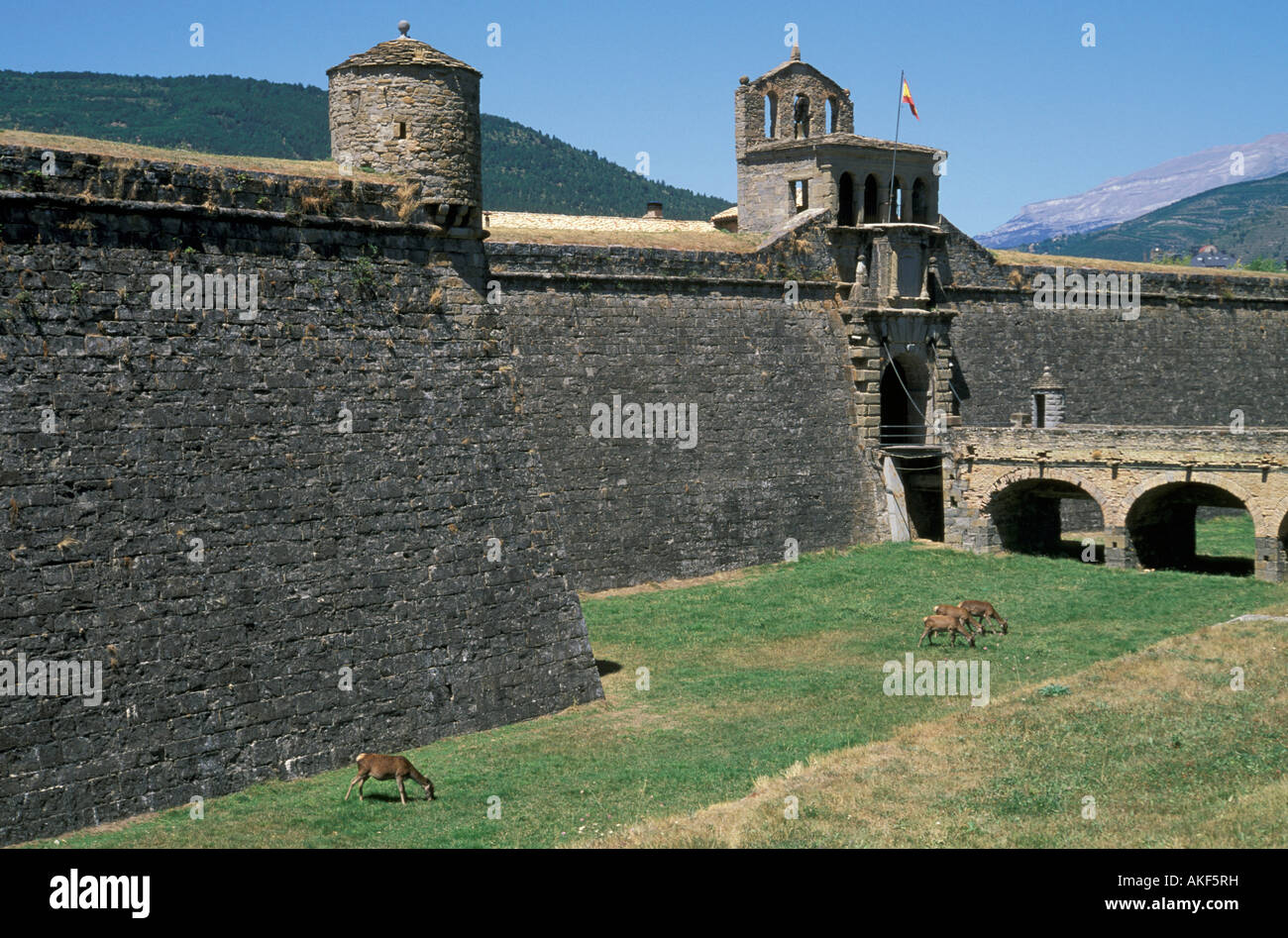 fortress, jaca, spain Stock Photo - Alamy