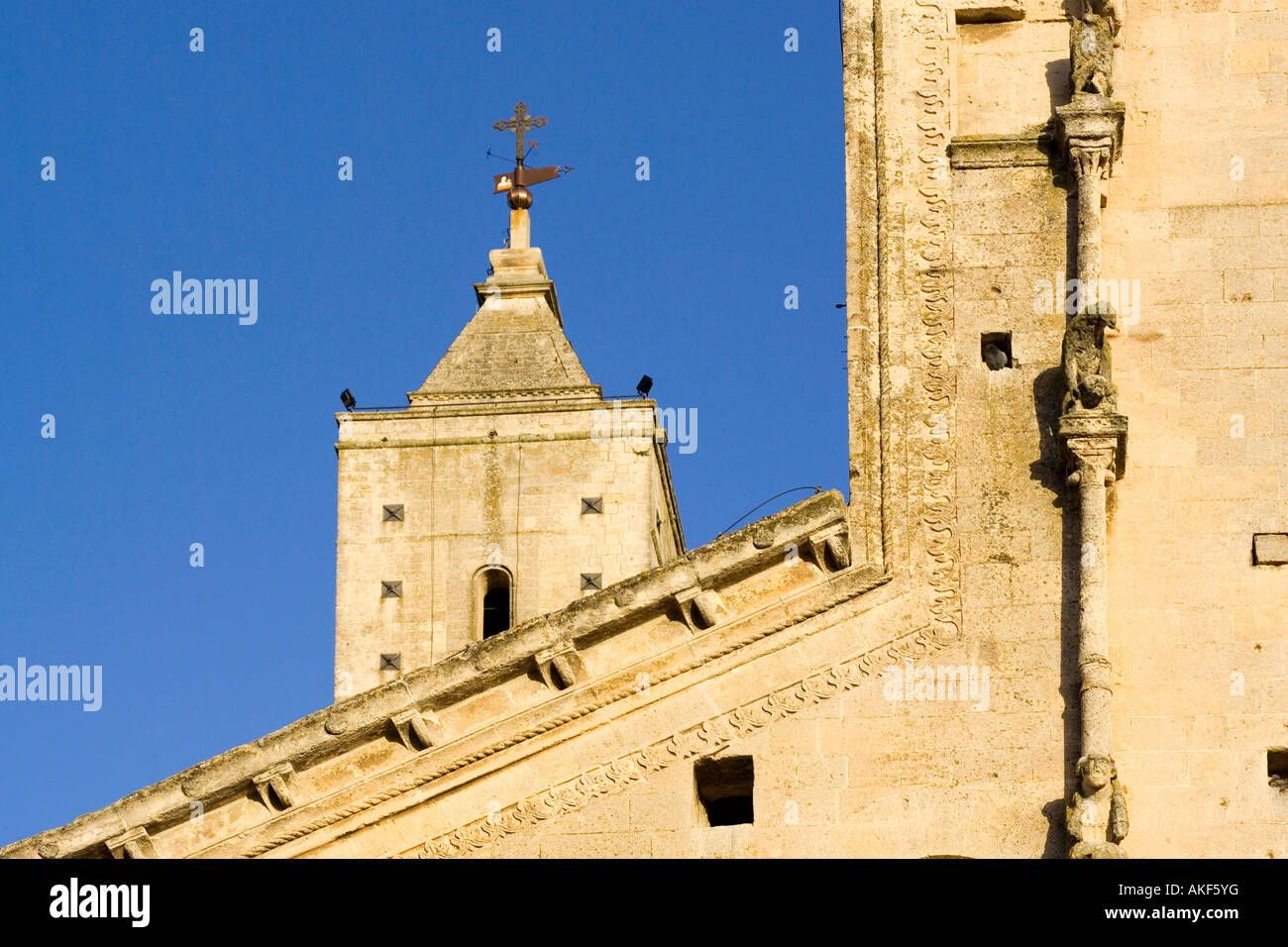 Santa Maria della Bruna cathedral, Matera, Basilicata, Italy Stock ...