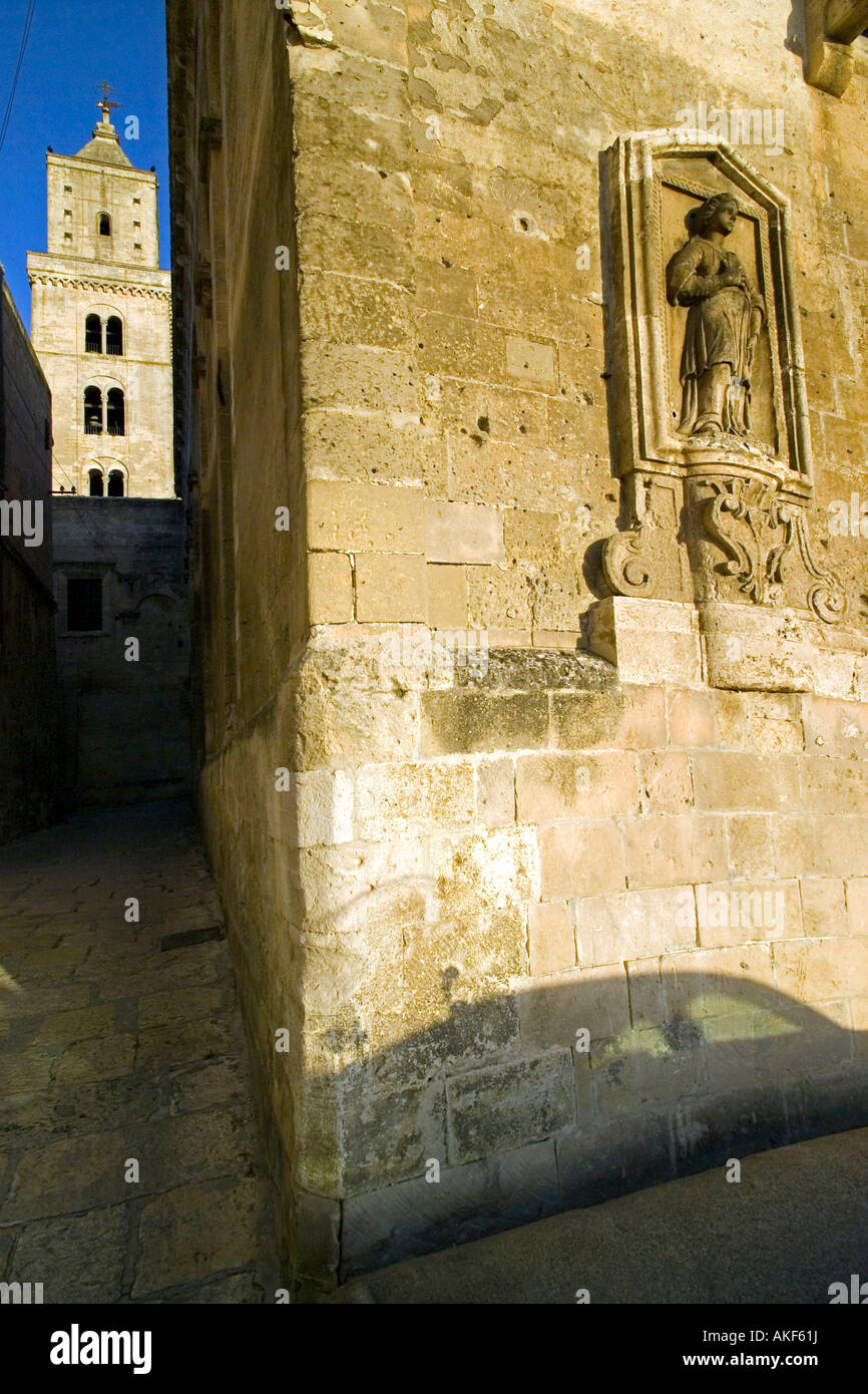 Santa Maria della Bruna cathedral, Matera, Basilicata, Italy Stock ...
