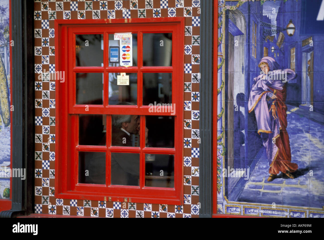 la fontanilla and puerta cerrada, madrid, spain Stock Photo - Alamy