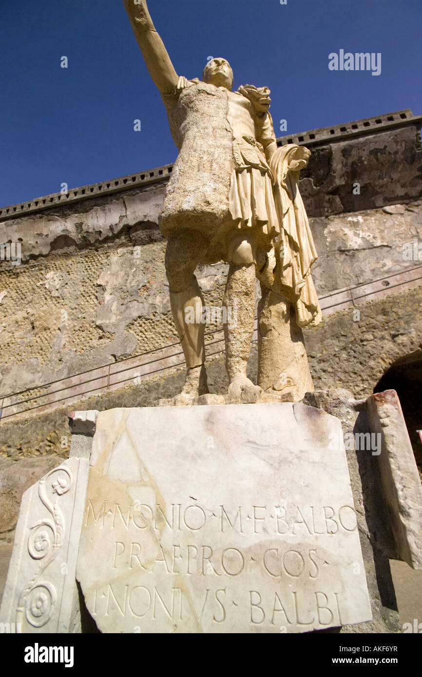 Marco nonio balbo statue hi-res stock photography and images - Alamy