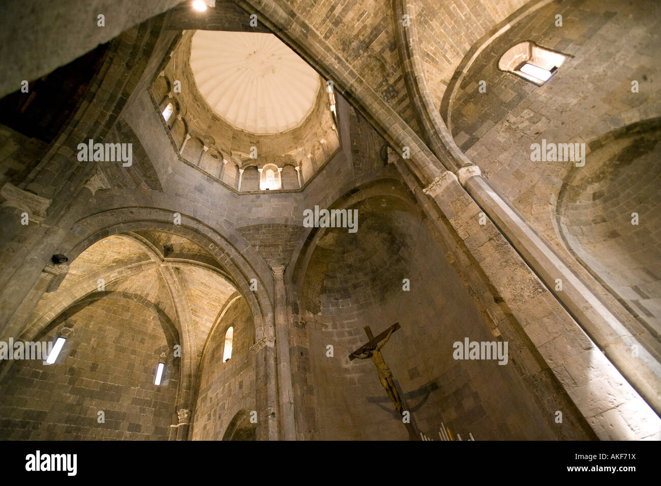 Apse, Cathedral, Caserta Vecchia, Campania, Italy Stock Photo - Alamy