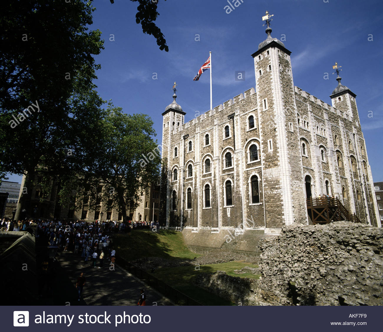 The White Tower London Stock Photos & The White Tower London Stock ...