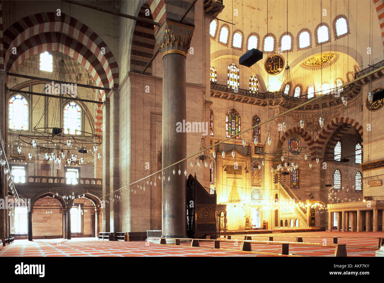 mosque of suleyman the magnificent, istanbul, turkey Stock Photo - Alamy