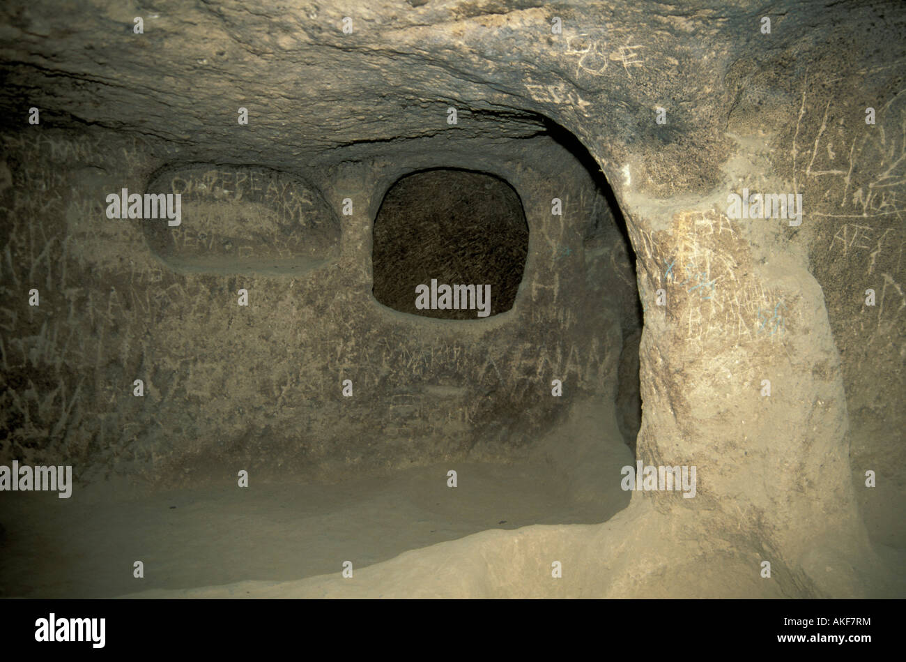 underground city, kaymakli, turkey Stock Photo - Alamy
