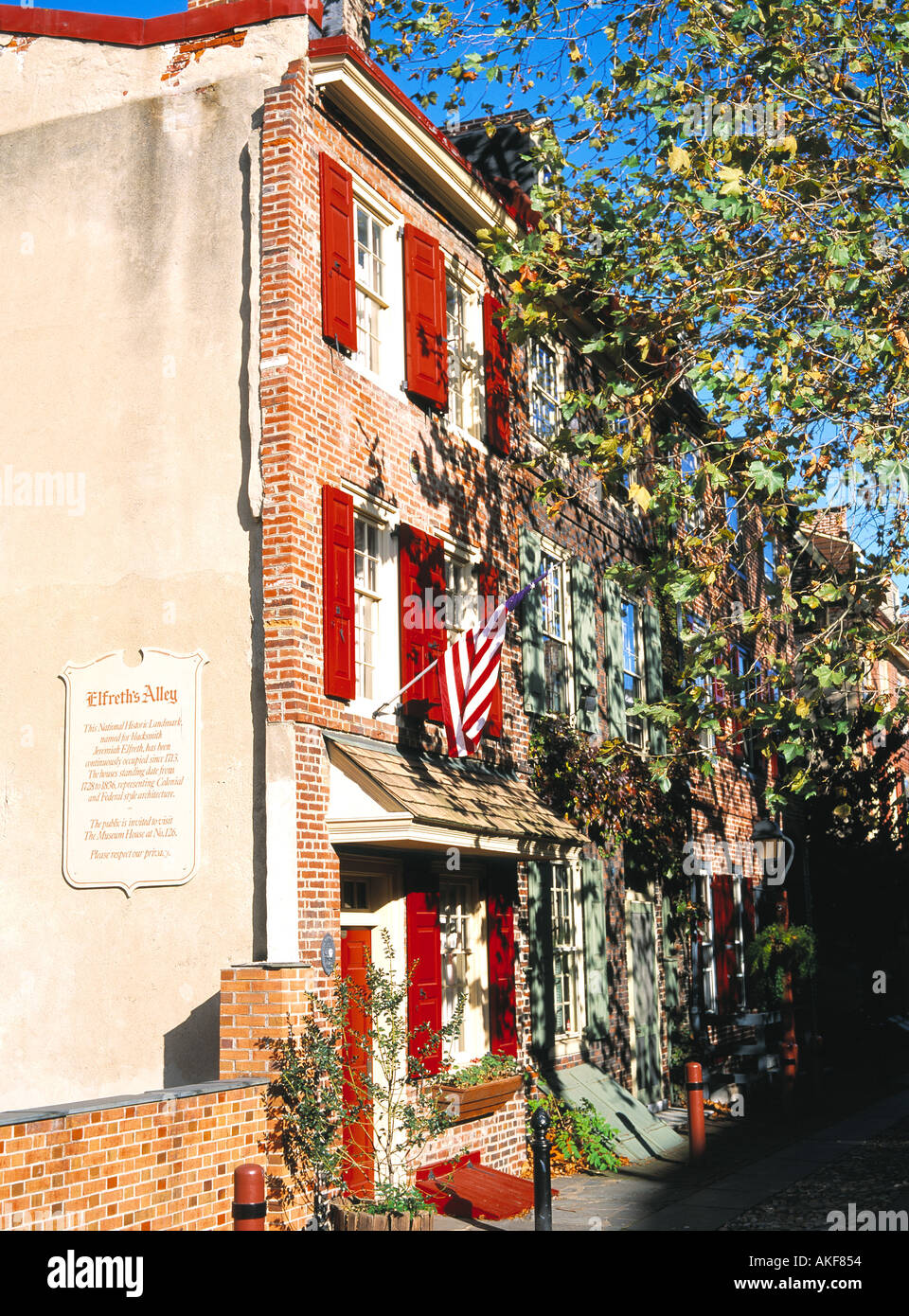 Elfreth alley hi-res stock photography and images - Alamy