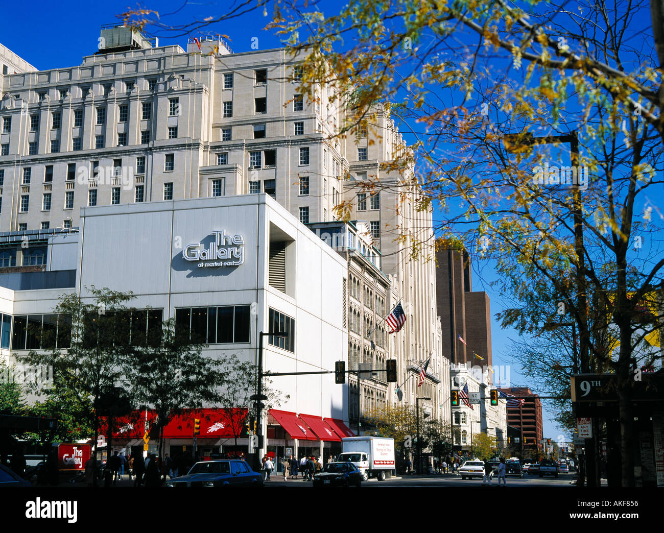 Philadelphia Market Street Stock Photo - Alamy