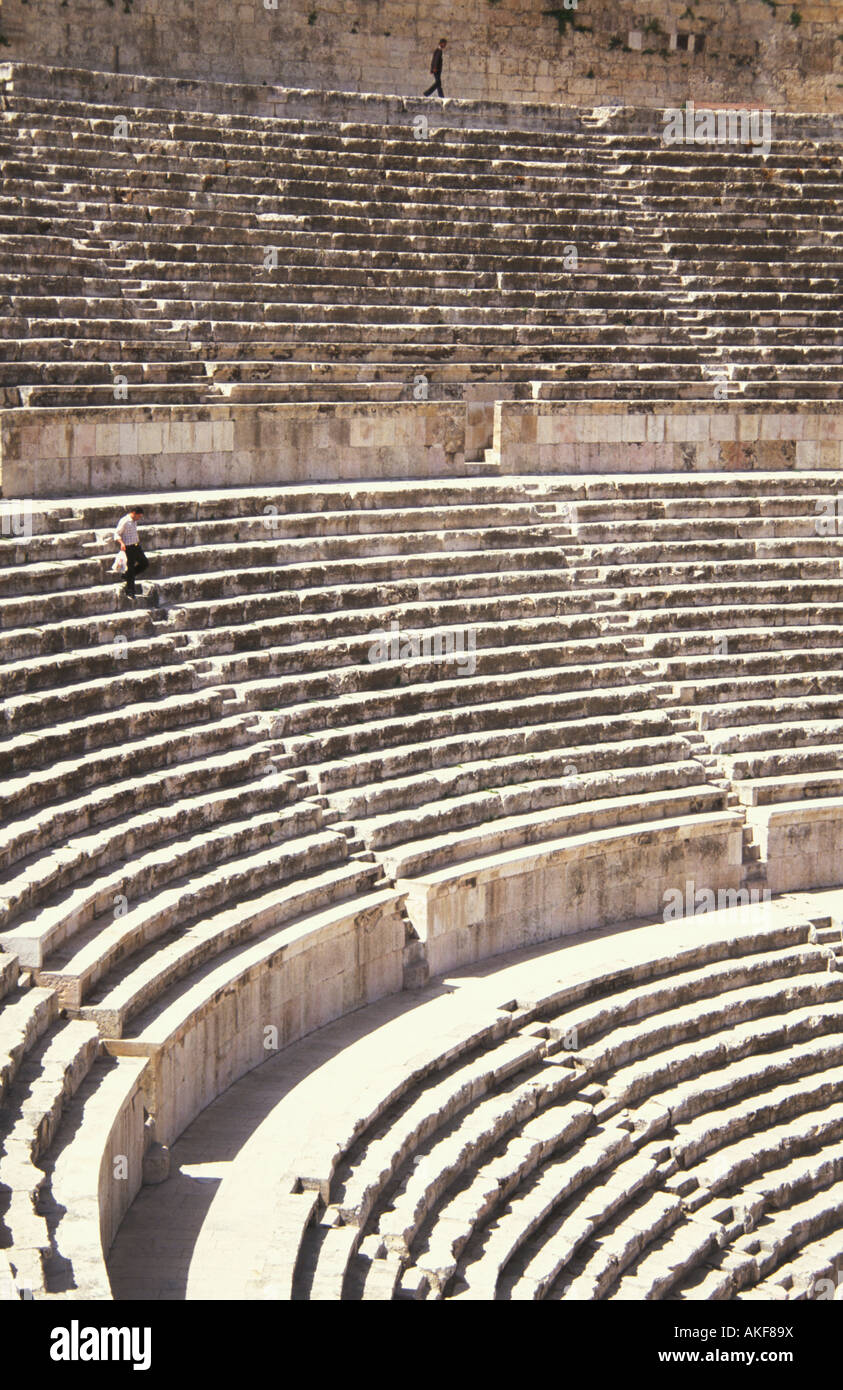 roman theatre, amman, jordan Stock Photo - Alamy