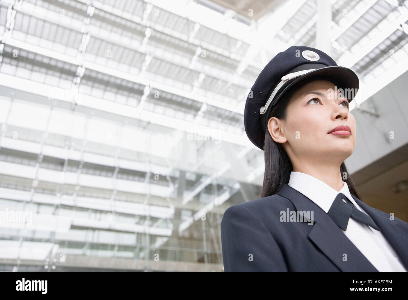 Female asian pilot hi-res stock photography and images - Alamy