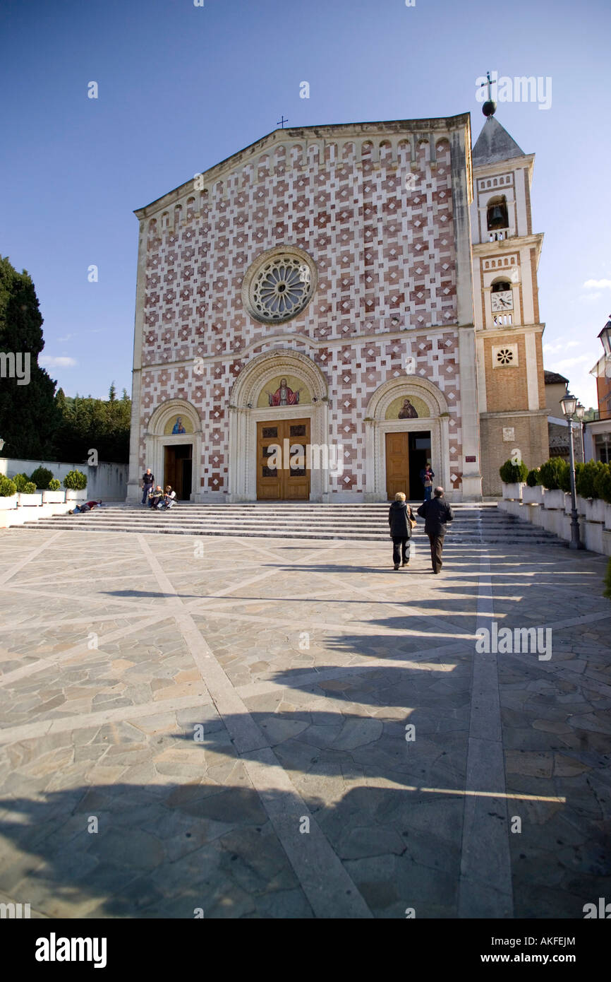 Santo Volto sanctuary, Manoppello, Abruzzo, Italy Stock Photo - Alamy