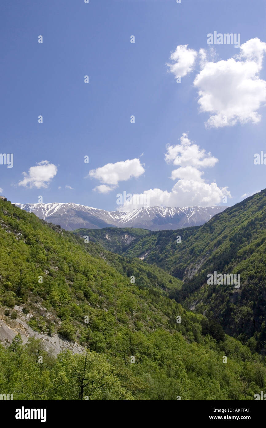 Majella chain between Passo San Leonardo and Campo di Giove, Abruzzo ...
