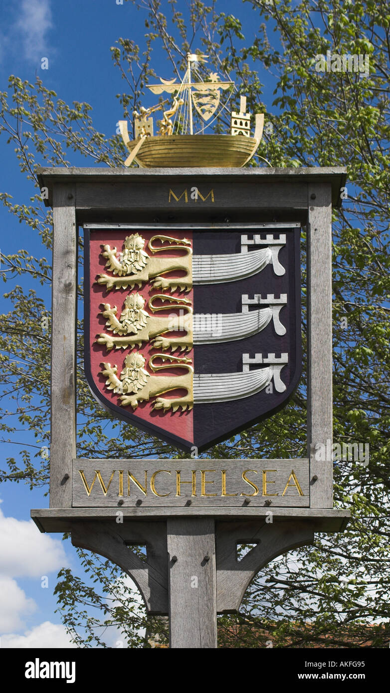 Winchelsea Town Sign Stock Photos & Winchelsea Town Sign Stock Images ...