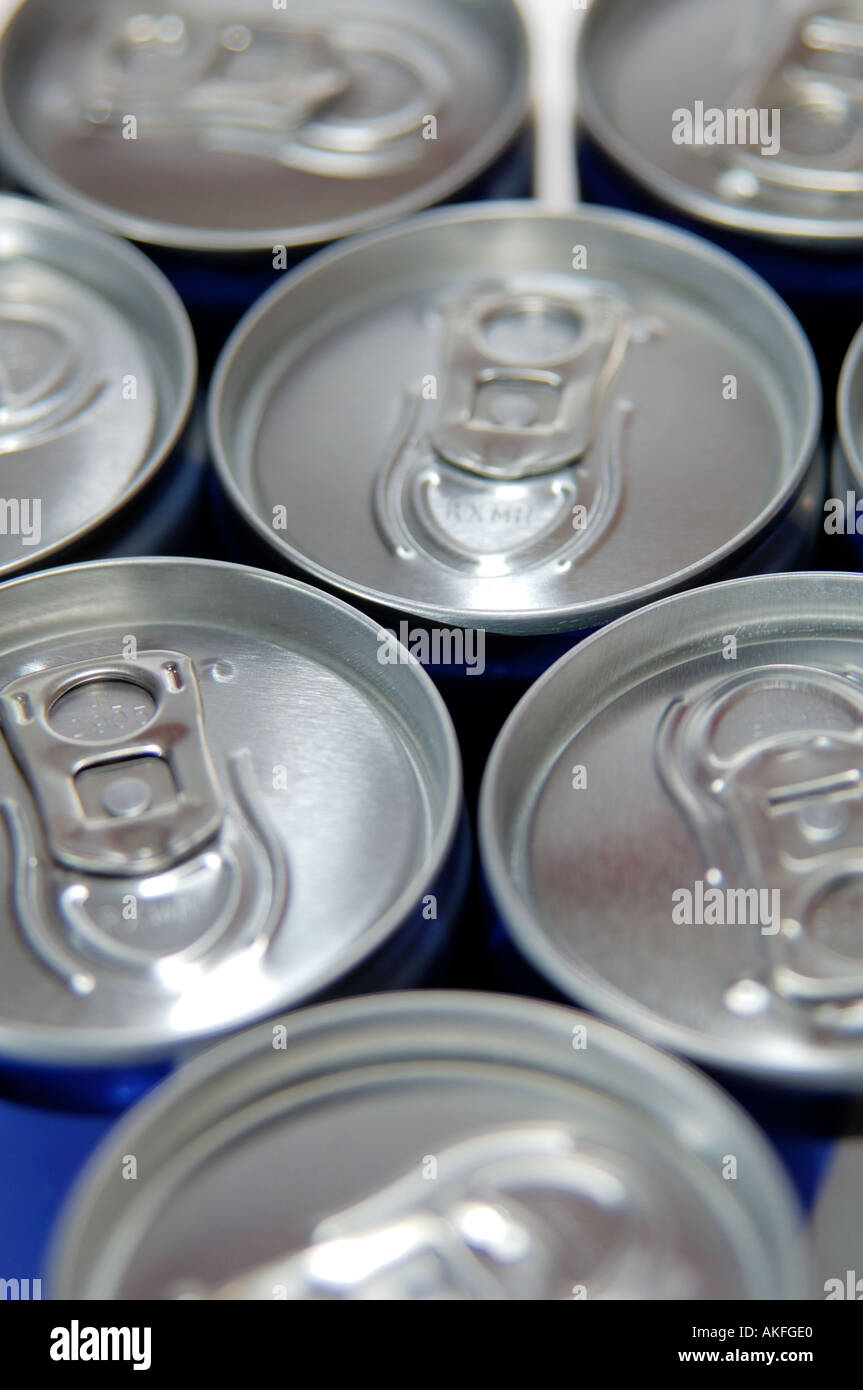 Close up of Reb Bull Energy Drink Stock Photo - Alamy