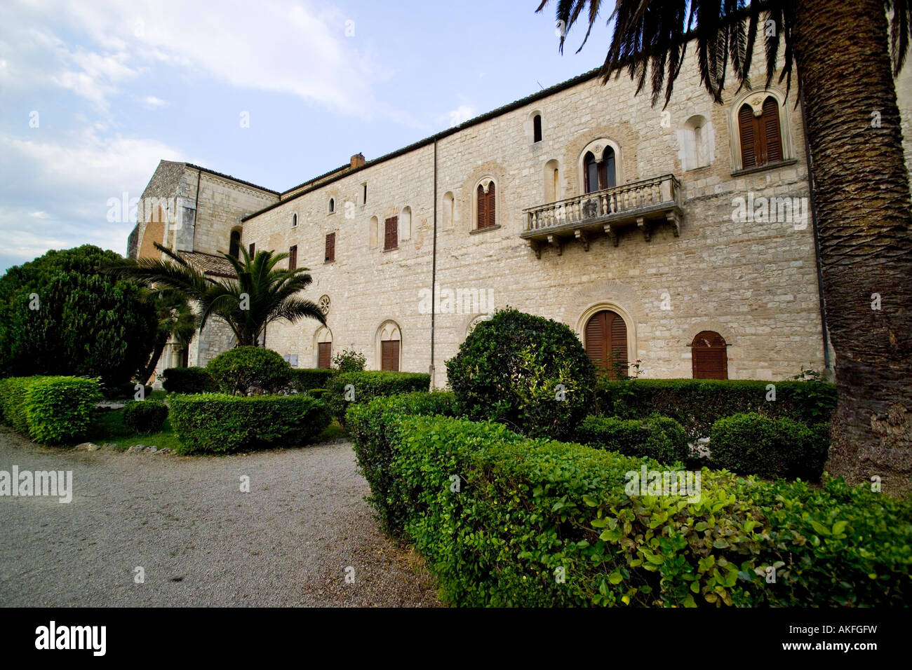 Santa Maria d'Arabona abbey, Manoppello, Abruzzo, Italy Stock Photo - Alamy