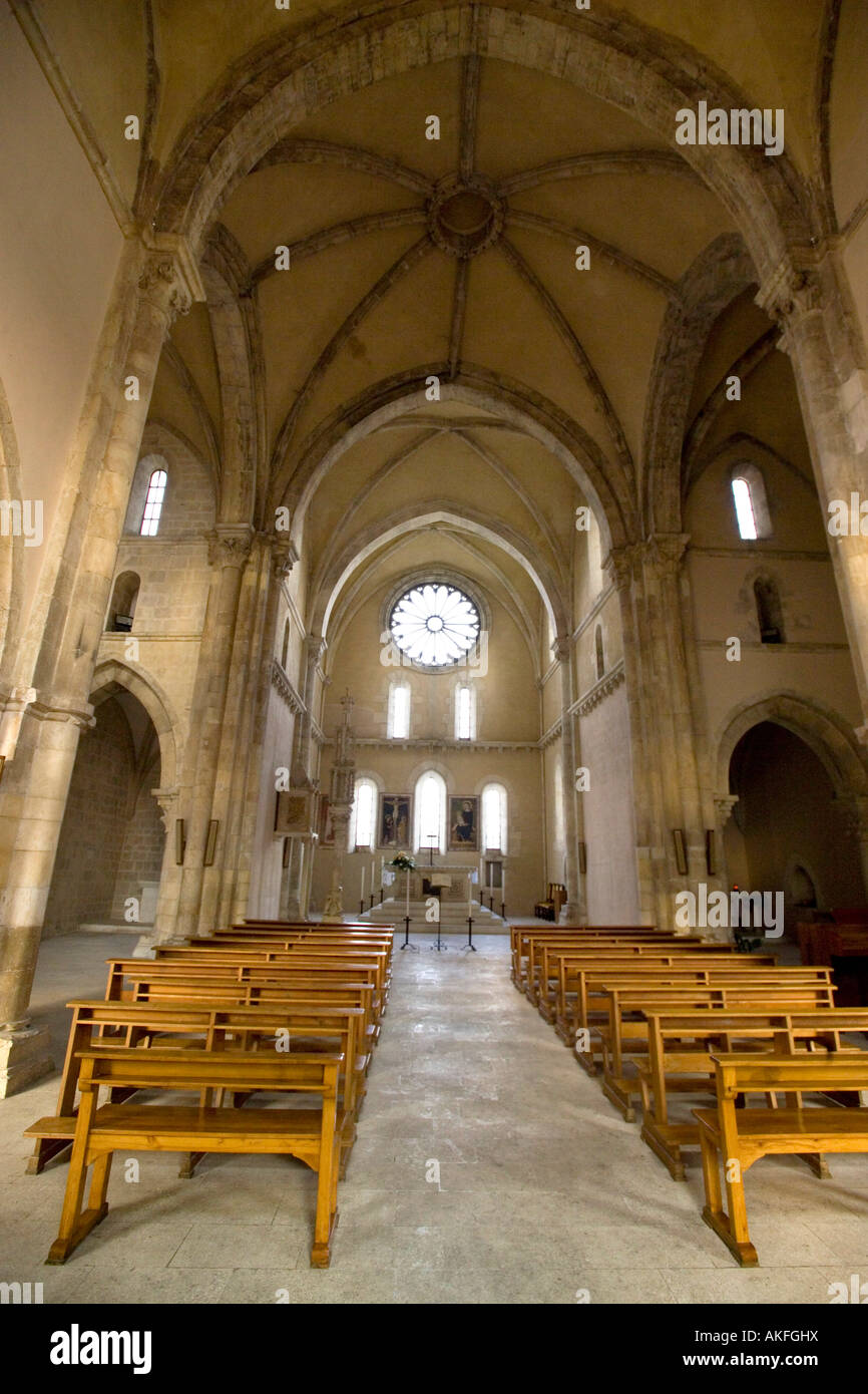 Santa Maria d'Arabona abbey, Manoppello, Abruzzo, Italy Stock Photo - Alamy