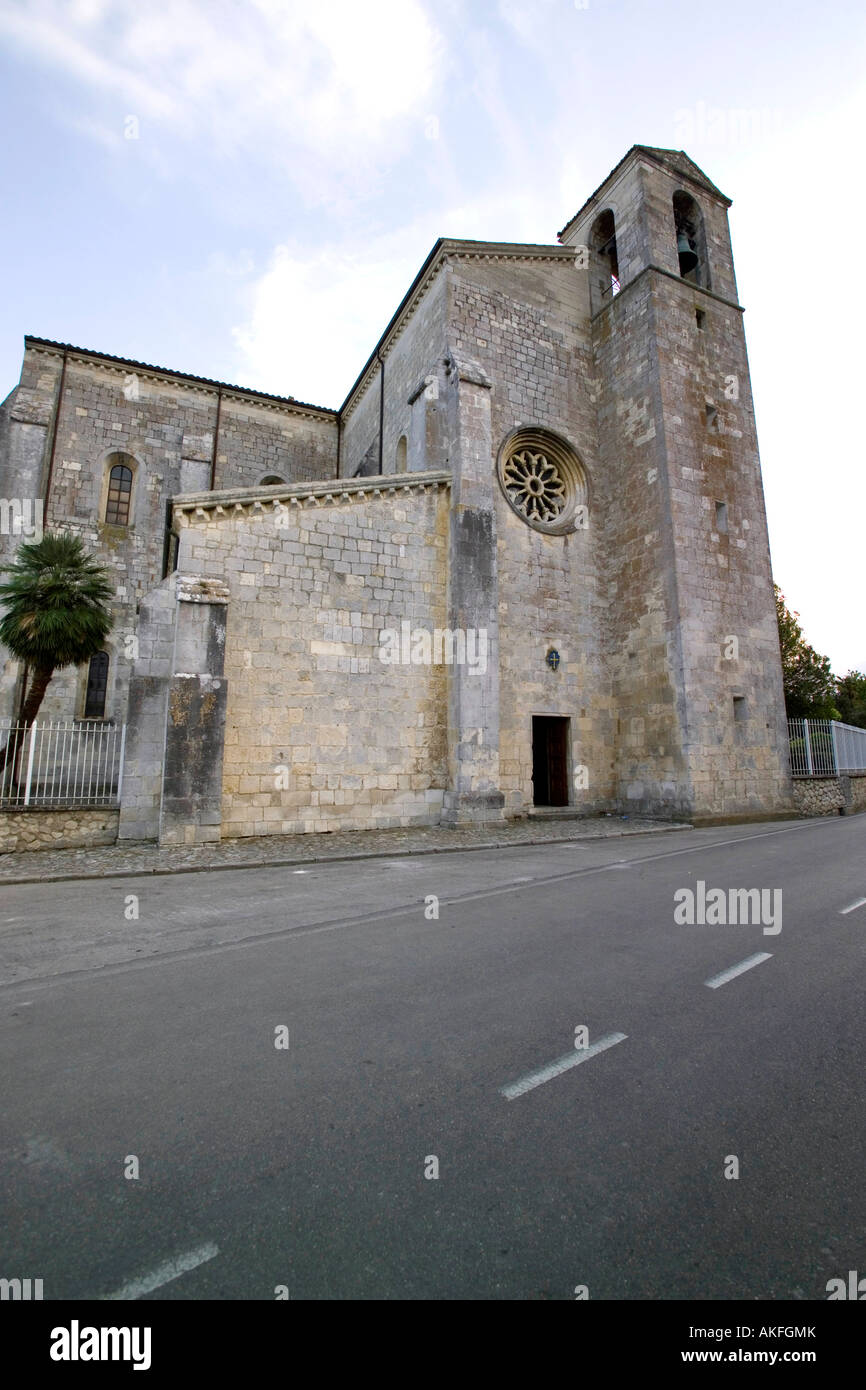 Santa Maria d'Arabona abbey, Manoppello, Abruzzo, Italy Stock Photo - Alamy