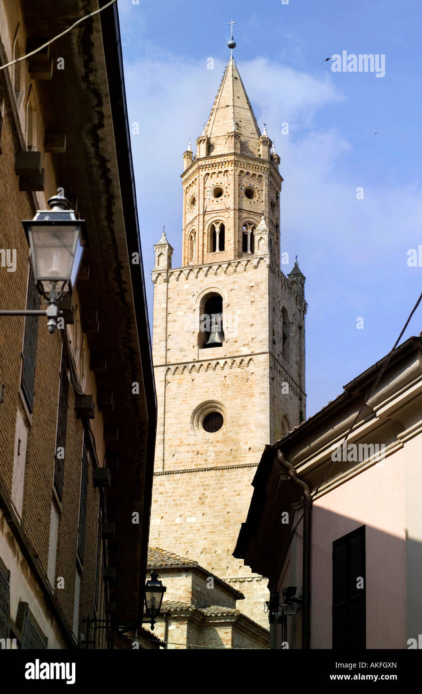 Bell tower, Cathedral, Atri, Abruzzo, Italy Stock Photo - Alamy