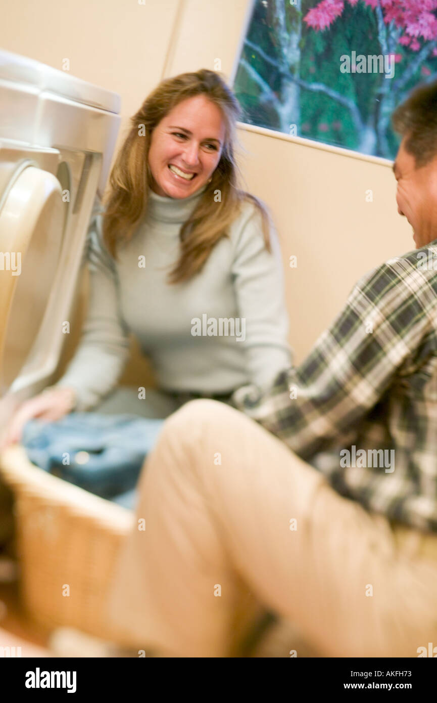 Happy middleaged asian couple hi-res stock photography and images - Alamy
