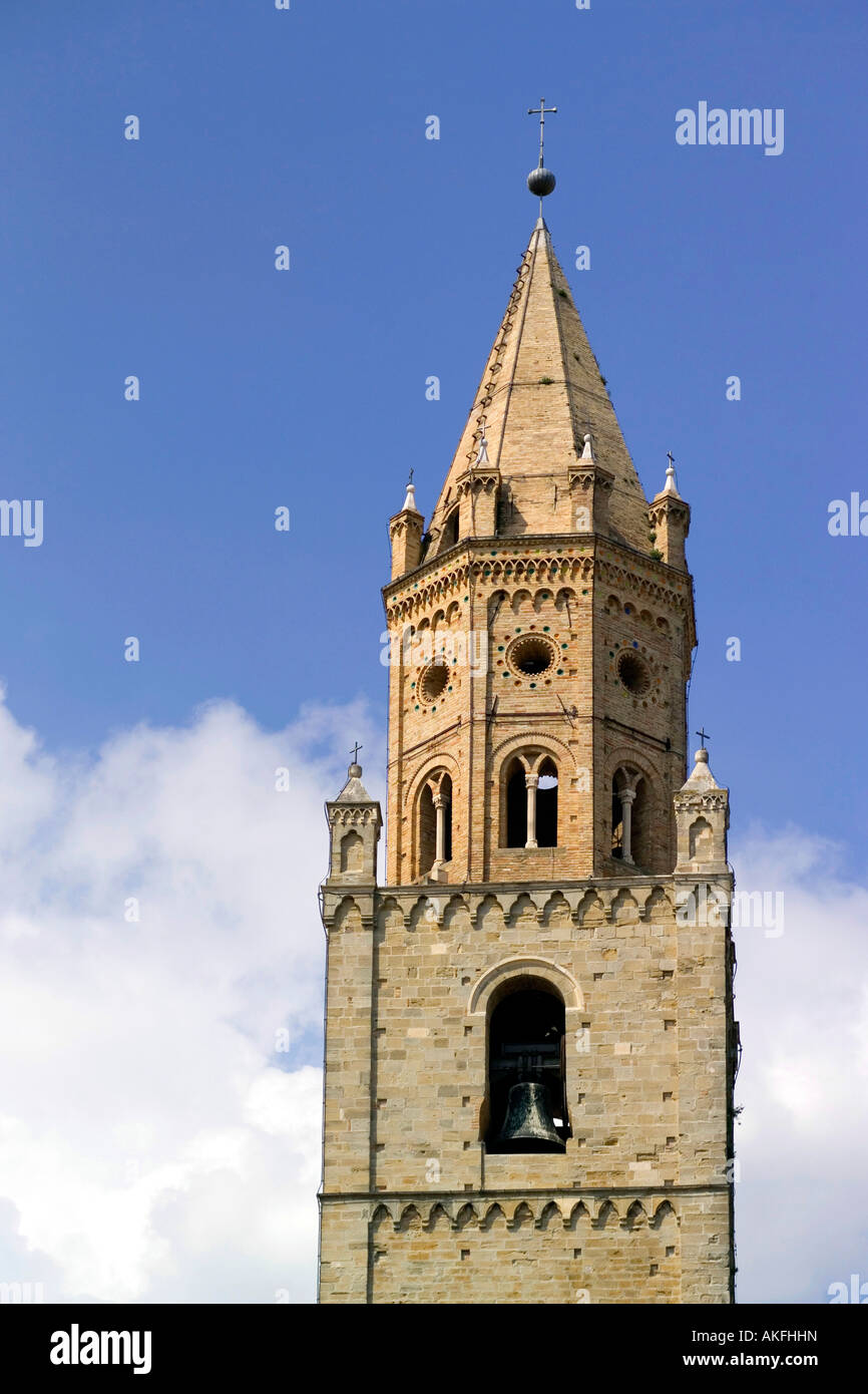 Bell tower, Cathedral, Atri, Abruzzo, Italy Stock Photo - Alamy