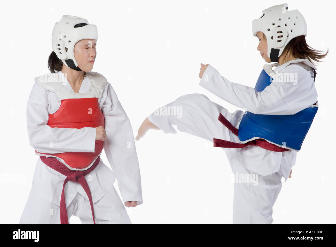 Two players fight hi-res stock photography and images - Alamy