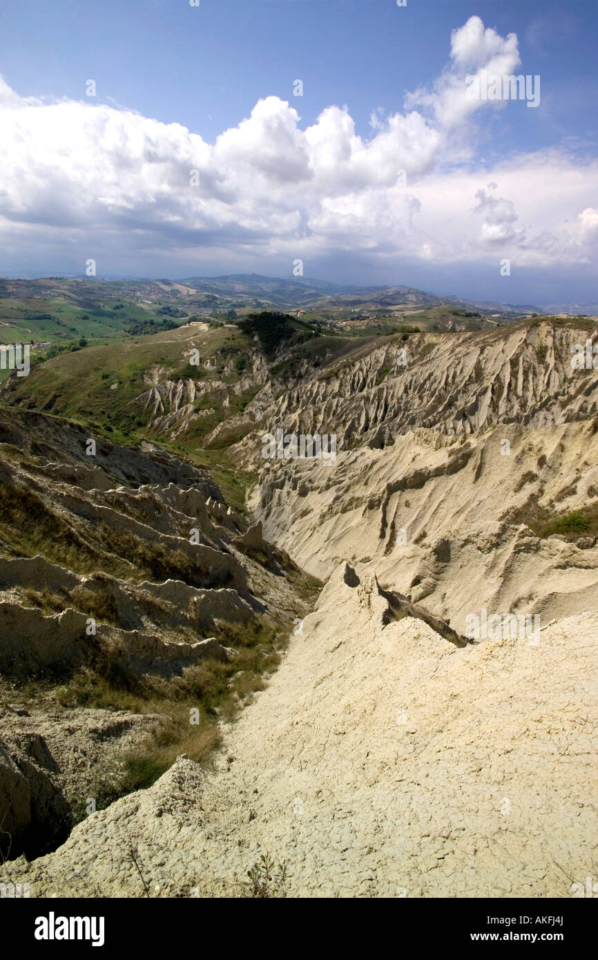 Calanchi nature reserve, Atri, Abruzzo, Italy Stock Photo - Alamy