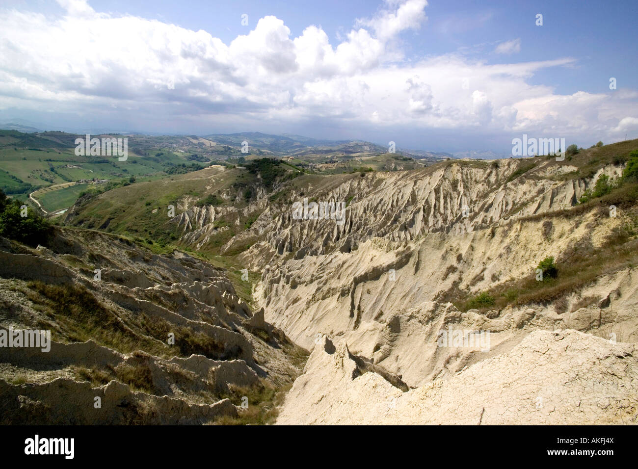 Calanchi nature reserve, Atri, Abruzzo, Italy Stock Photo - Alamy