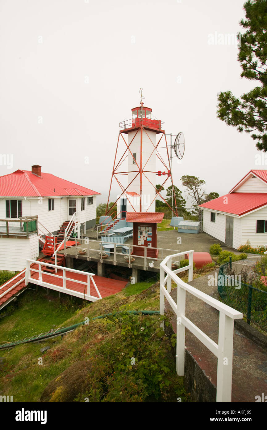 Light house Friendly Cove Nootka Sound West Coast Vancouver Island ...