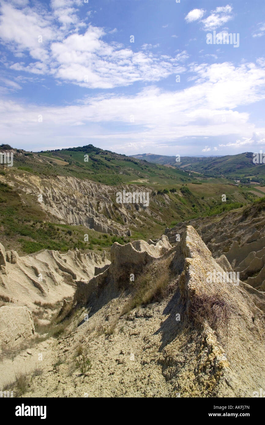 Calanchi nature reserve, Atri, Abruzzo, Italy Stock Photo - Alamy