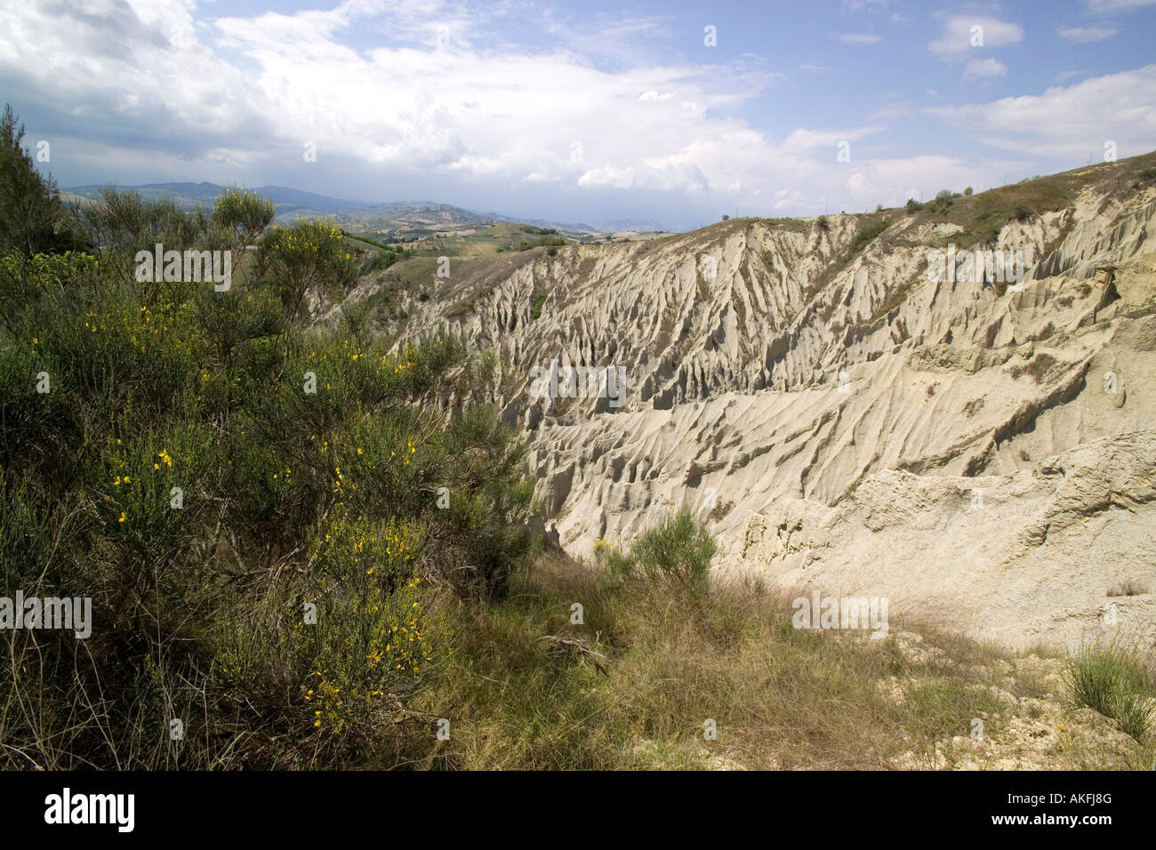 Calanchi nature reserve, Atri, Abruzzo, Italy Stock Photo - Alamy