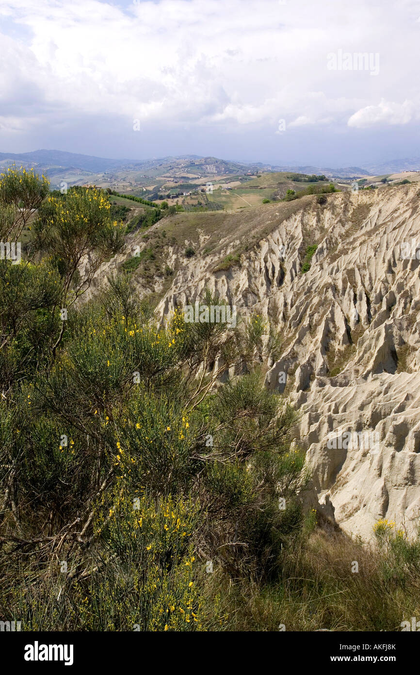 Calanchi nature reserve, Atri, Abruzzo, Italy Stock Photo - Alamy