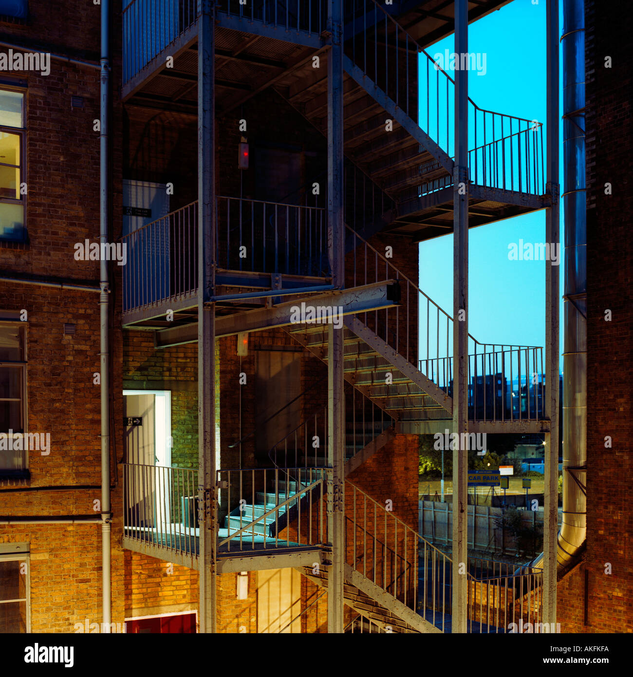 Fire escape london hi-res stock photography and images - Alamy