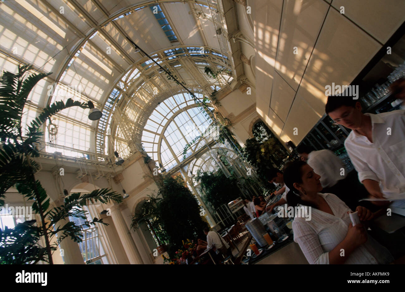 Wien burggarten palmenhaus cafe im hi-res stock photography and images ...