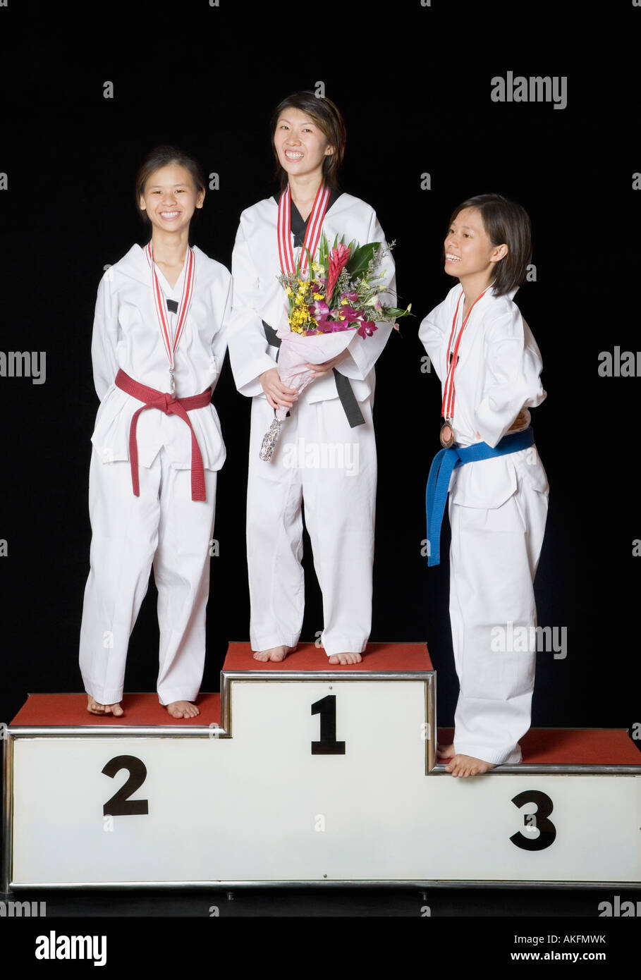 Winners podium hi-res stock photography and images - Alamy