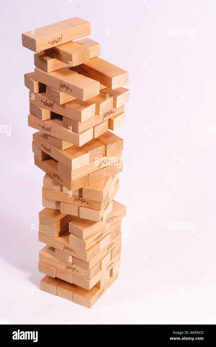 Jenga blocks hi-res stock photography and images - Alamy