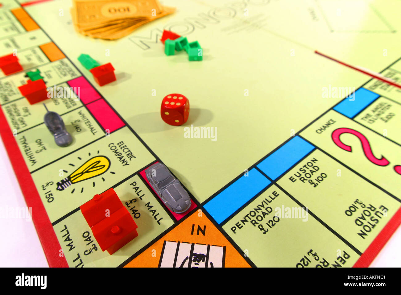 Monopoly board game Stock Photo - Alamy