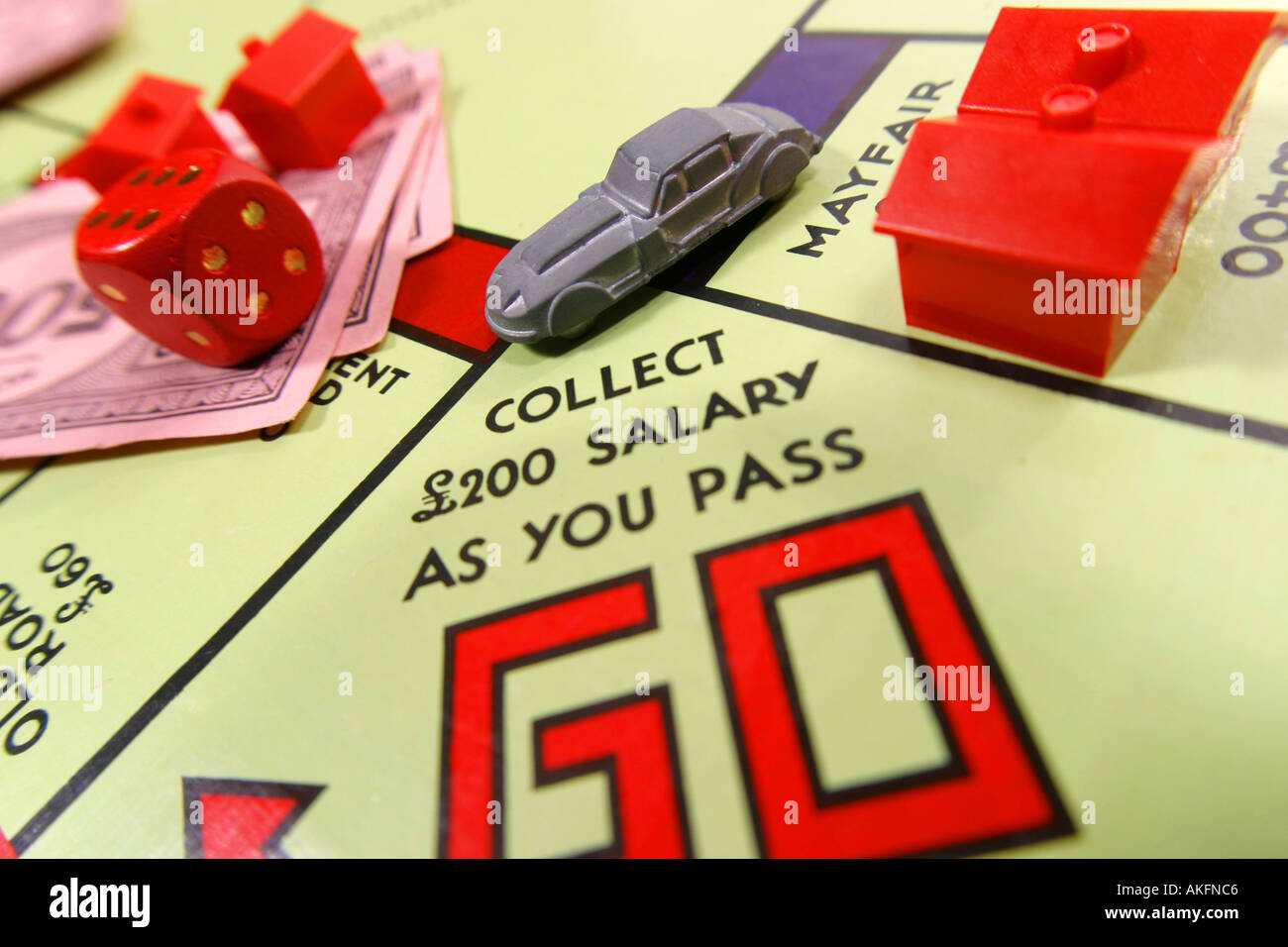 Monopoly board game Stock Photo - Alamy