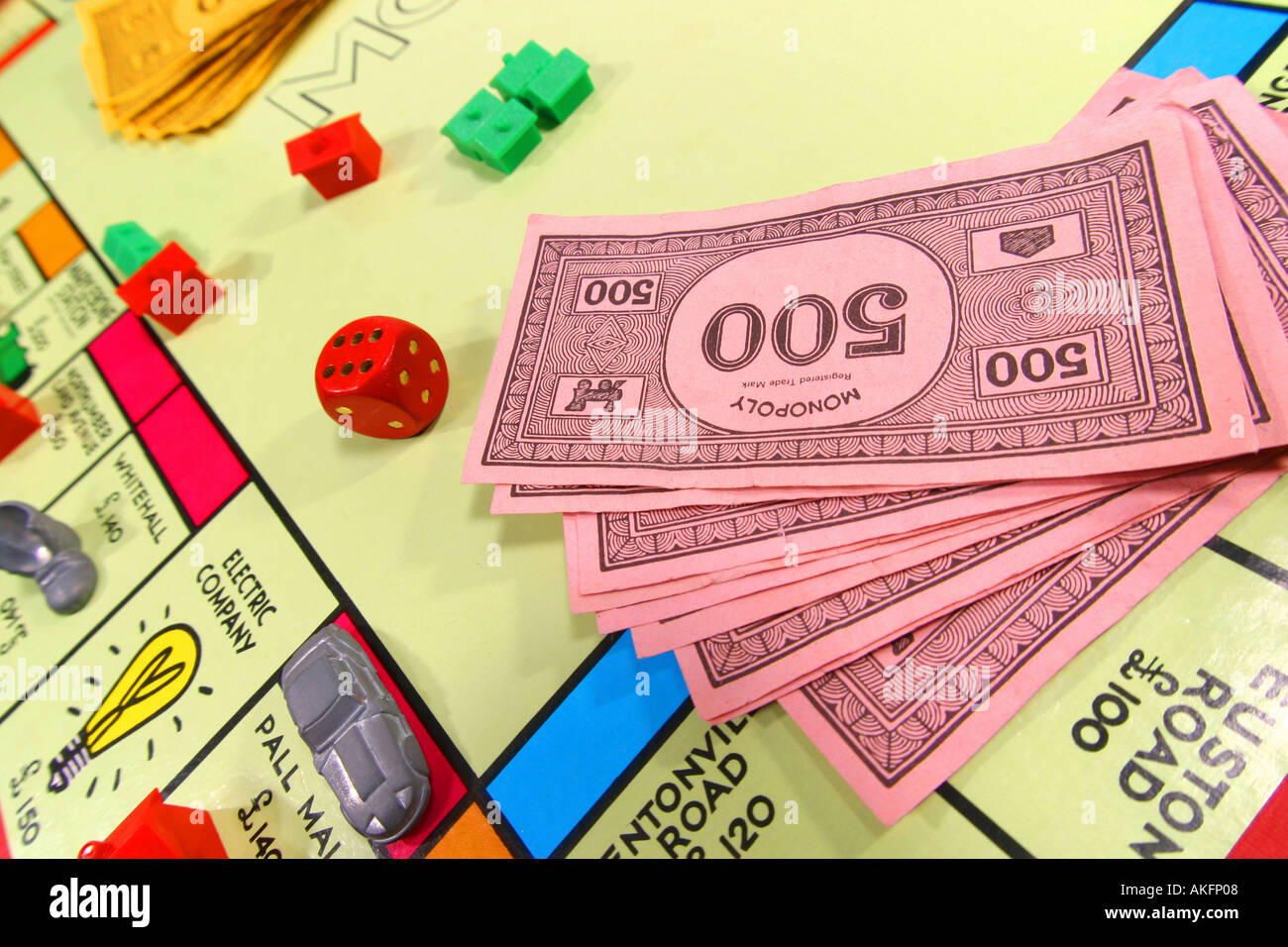 Monopoly board game Stock Photo - Alamy