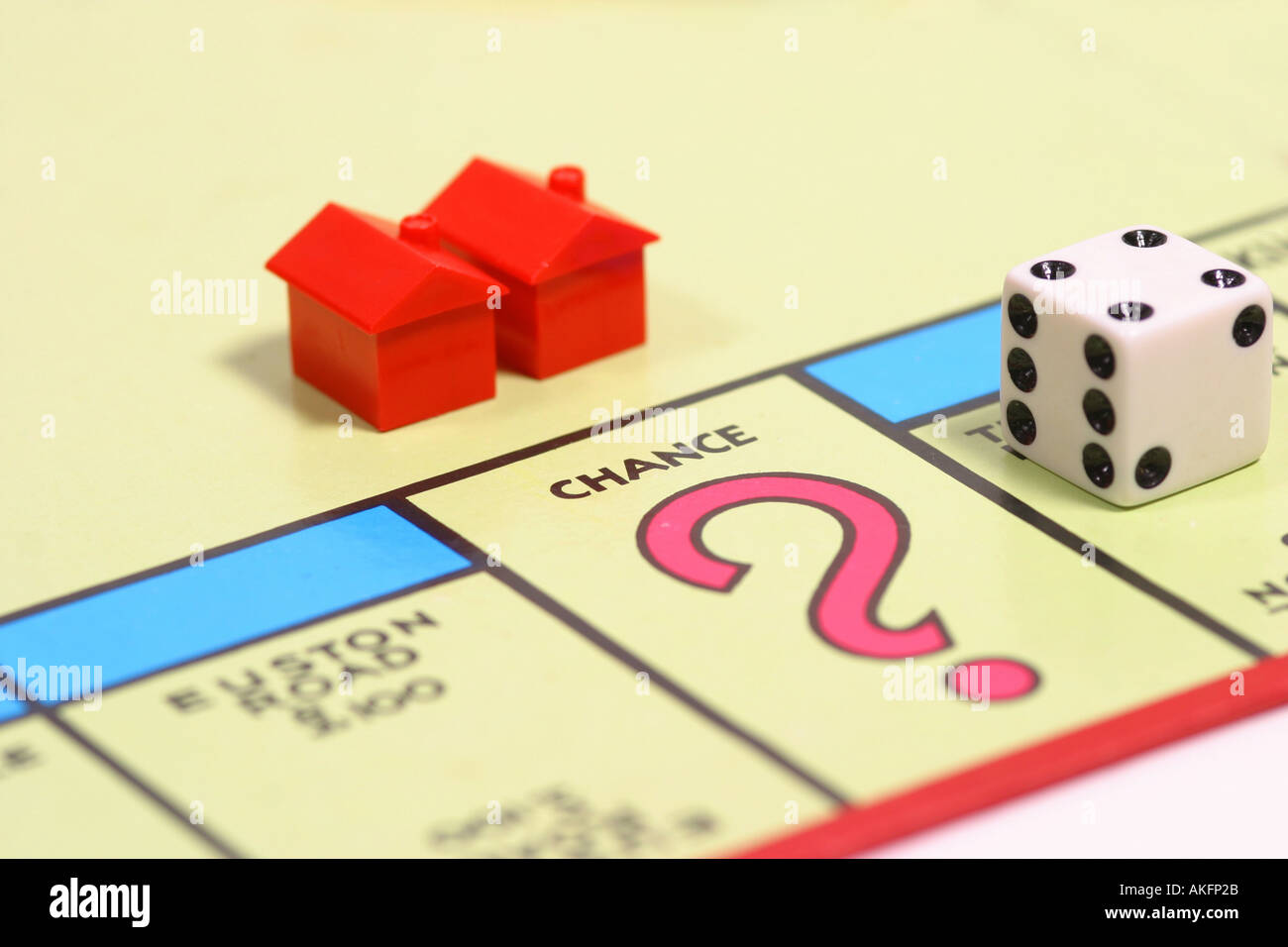Monopoly property board game london Stock Photo - Alamy