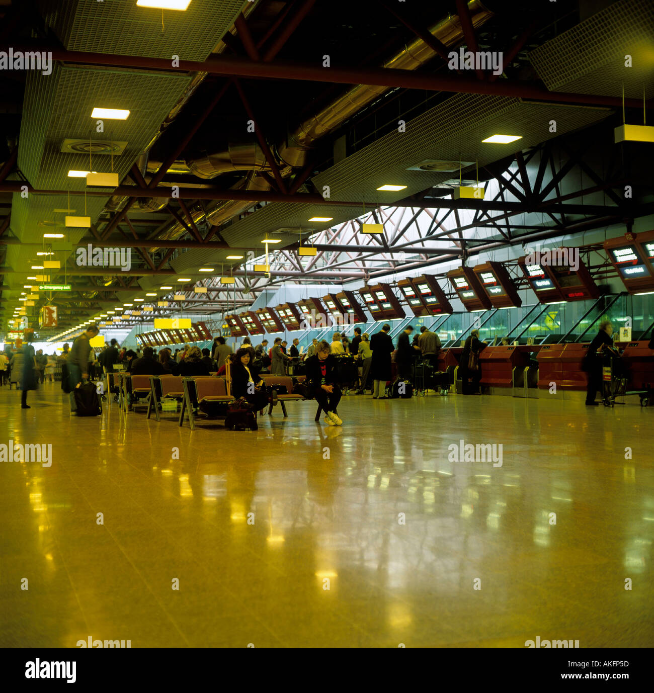 terminal 4 of heathrow airport city of london england great britain ...