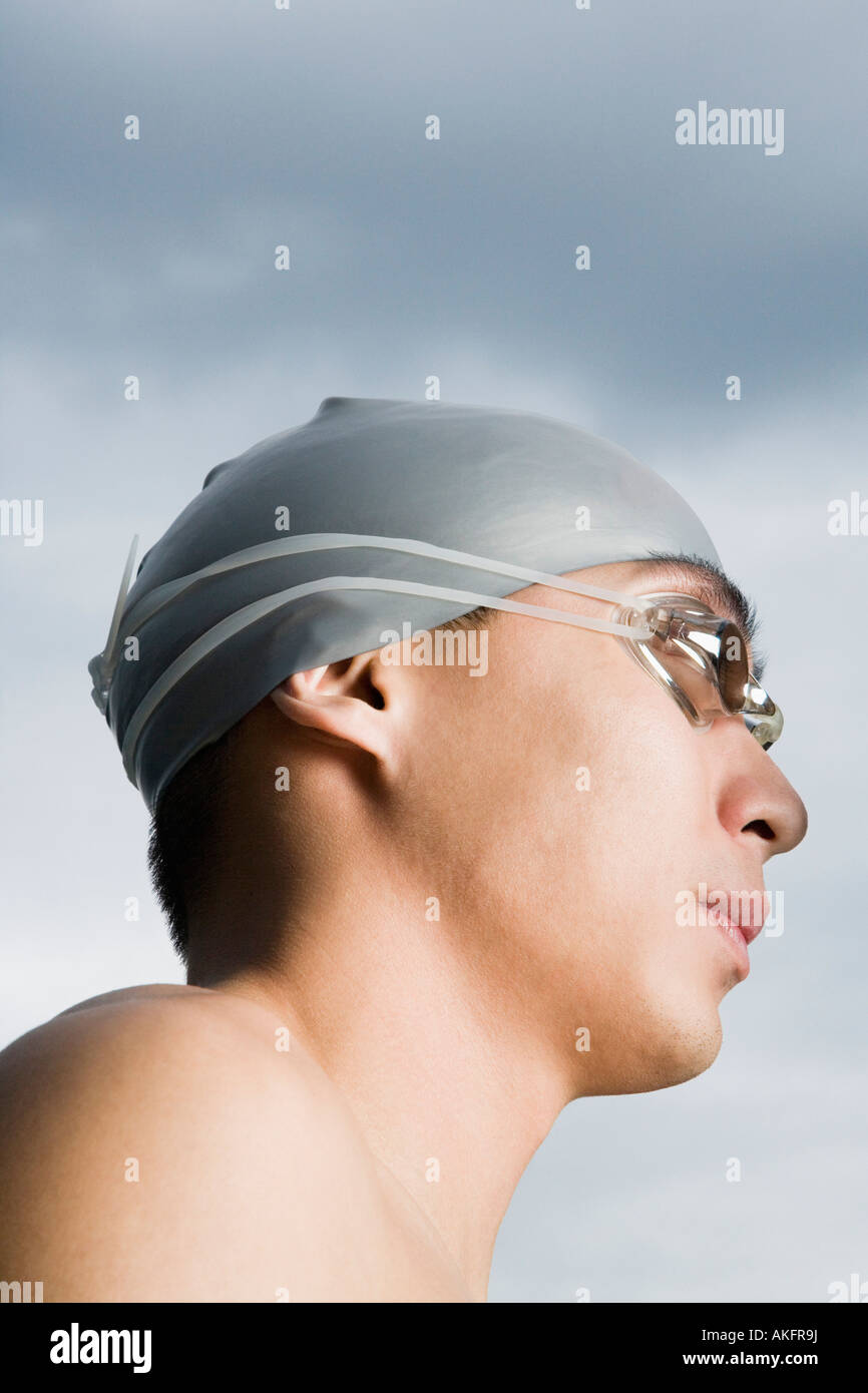 Wearing Goggles Side Profile High Resolution Stock Photography and ...