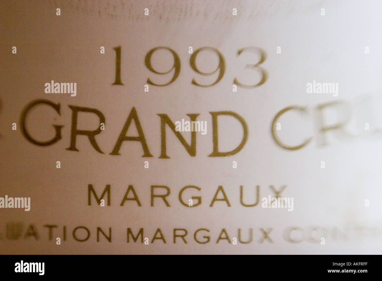 Margaux wine label hi-res stock photography and images - Alamy