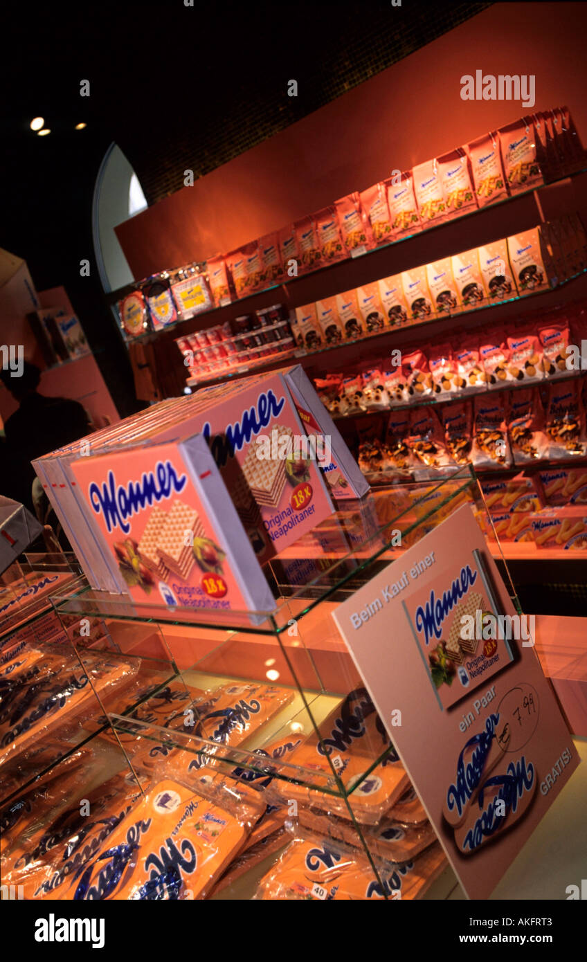 Österreich, Wien 1, Stephansplatz, Manner, das Wiener Geschäft für ...