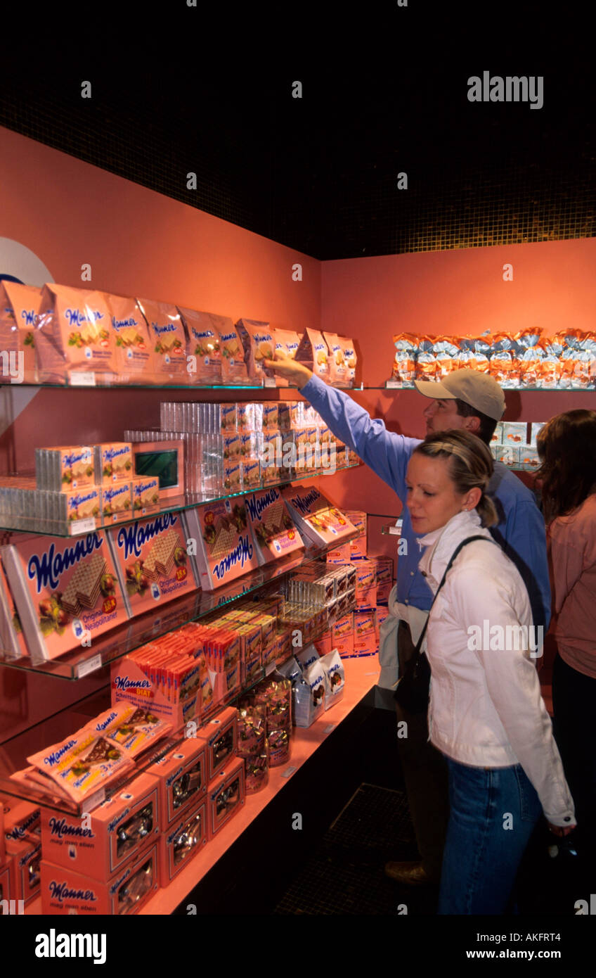 Österreich, Wien 1, Stephansplatz, Manner, das Wiener Geschäft für ...