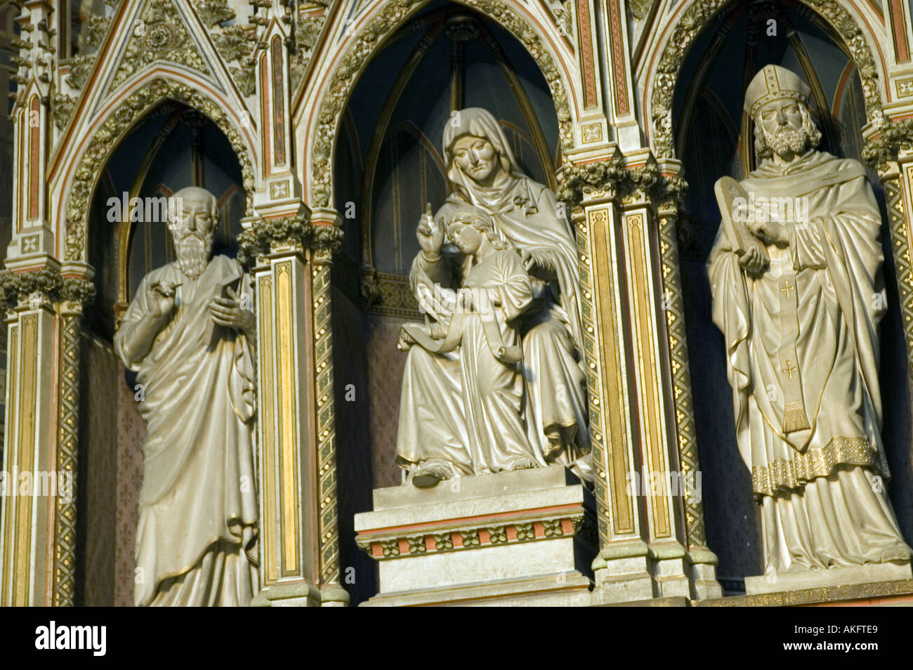 Statues in St Vitus Cathedral in Prague Czech Republic Stock Photo - Alamy