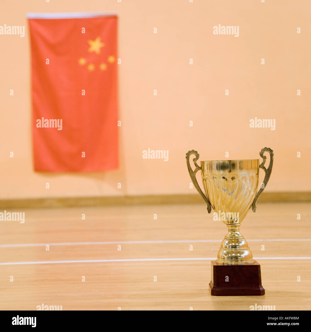 With cup trophy hi-res stock photography and images - Alamy