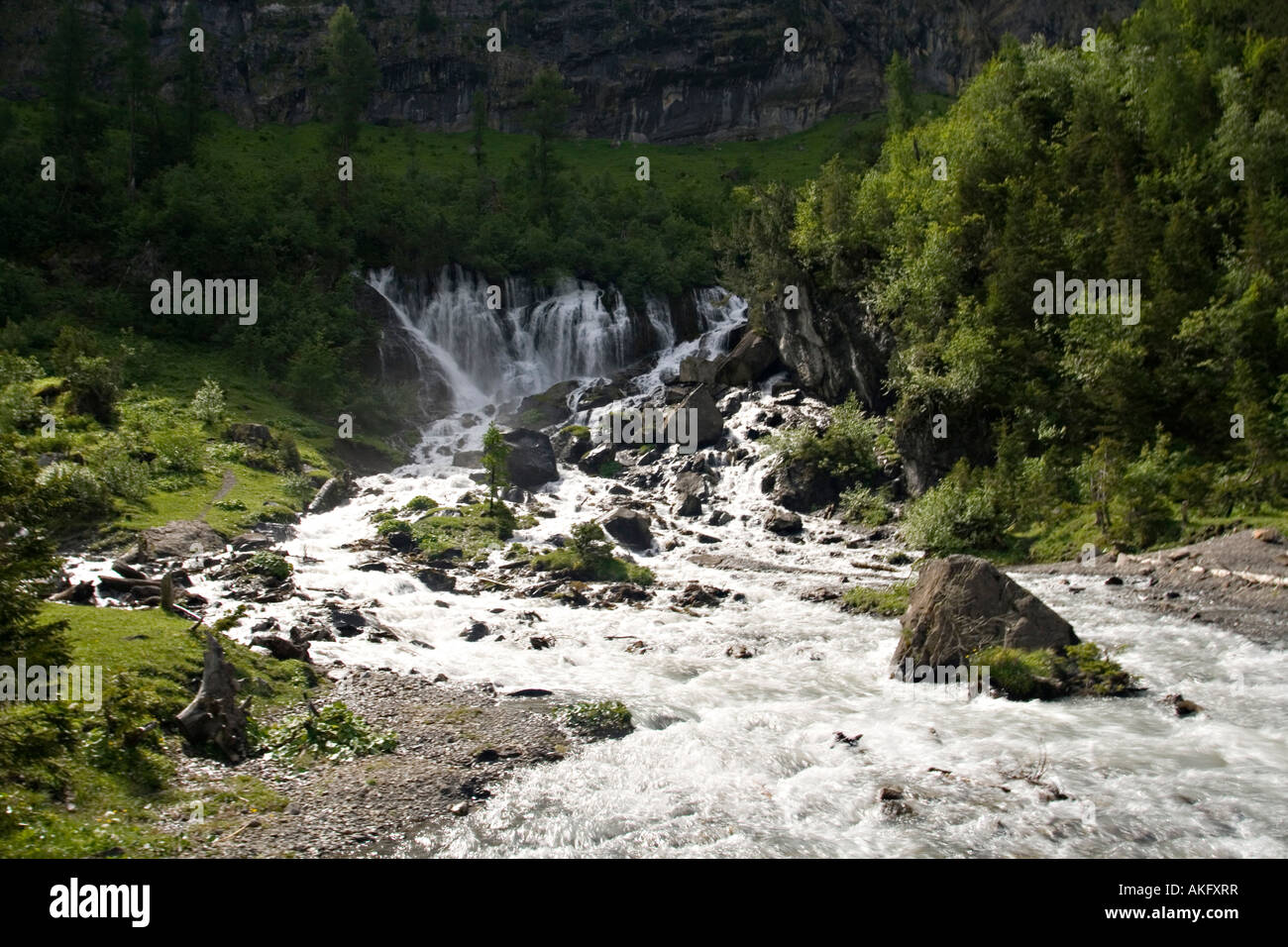The Simmen spring Stock Photo - Alamy